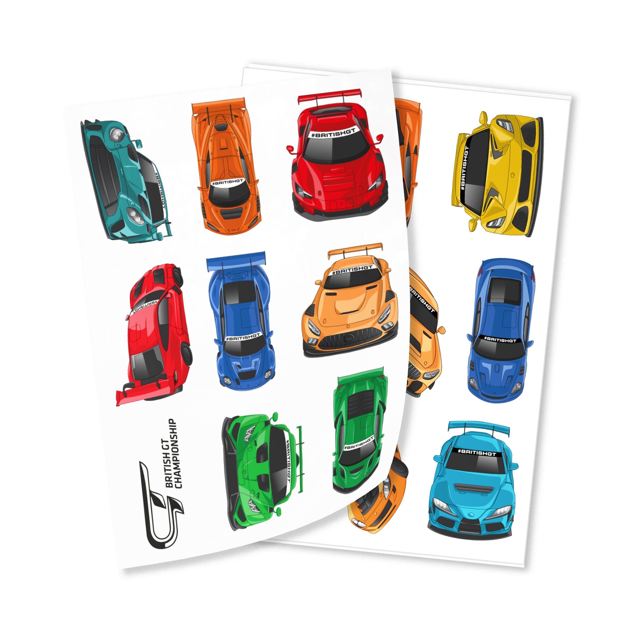 Sticker pack – BritishGTMerchandise